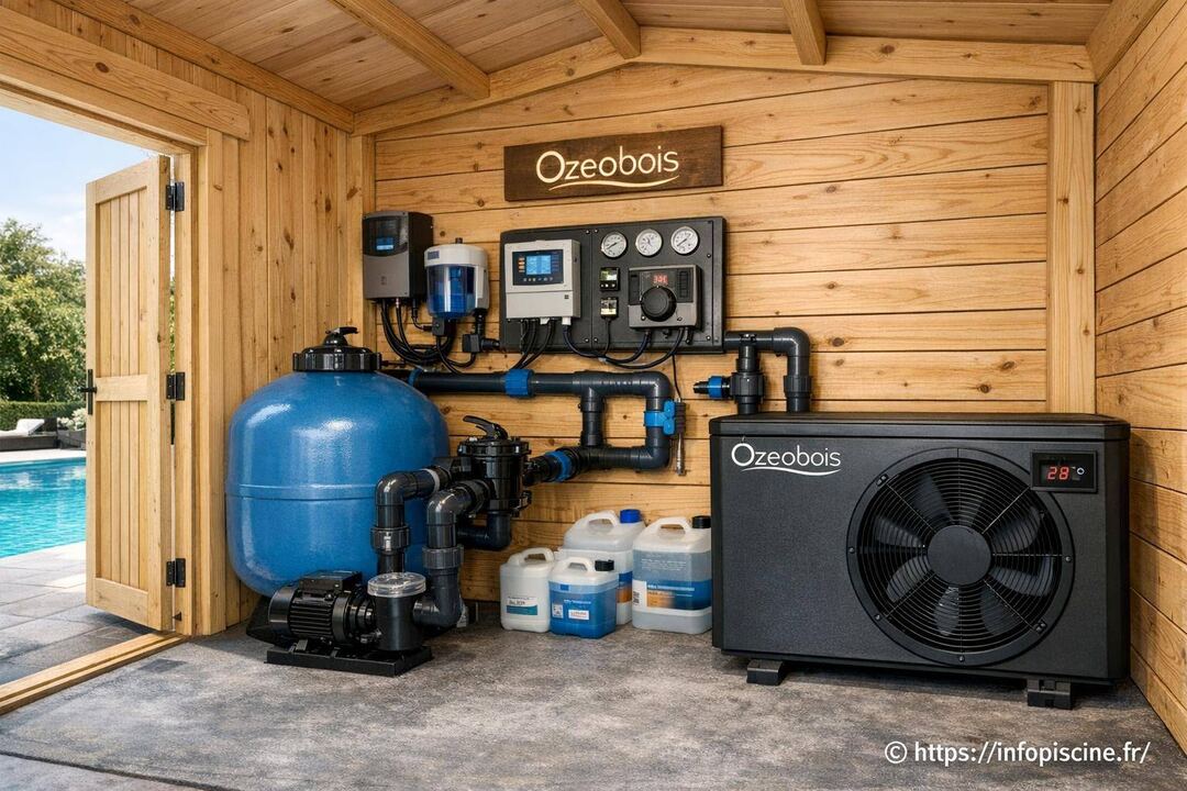 Plans et schémas de local technique piscine : guide complet